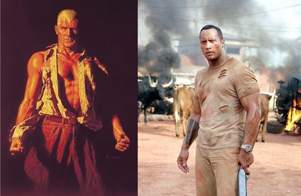 Doc Savage Returns as The Rock! – out of dave's head